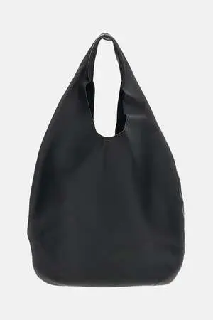A.p.c. Le Neige Leather Tote Bag - Nero
