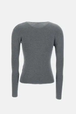 LISA YANG Long Sleeve Sweater - Grey