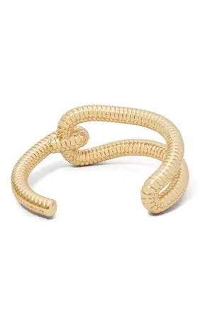 JENNIFER FISHER Madison Avenue Cuff Bracelet - Yellow Gold