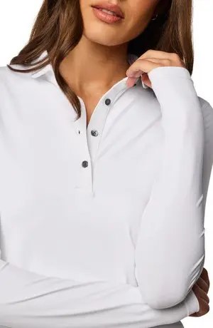 Greyson Long Sleeve Stretch Nylon Polo