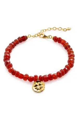 Monica Vinader Lucky Beaded Bracelet - Gold Vermeil