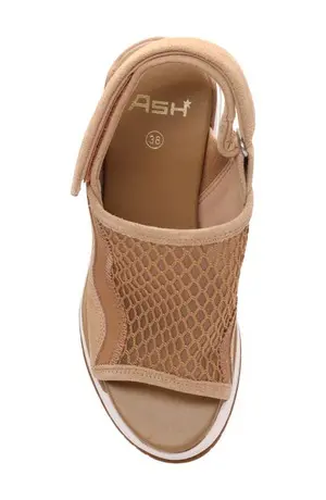 Ash Ceva Bubble Cushioned Slingback Sandal - Desert/desert
