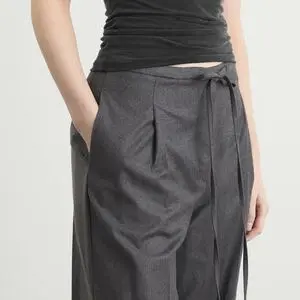 RÓHE Relaxed Soft Wool Trousers