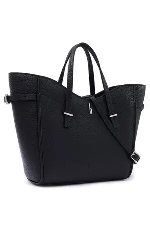 BEHNO Mini Greta Crossbody Tote - Black