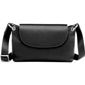BEHNO Medium Judith Crossbody Satchel - Black