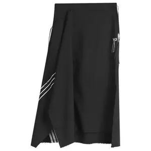 Y3 3-stripe Midi Skirt