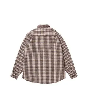 VOWELS Double Pocket Shirt Jacket - Mini Check
