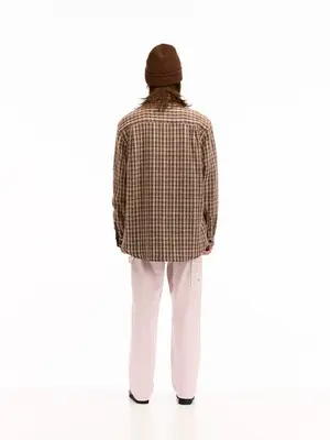 VOWELS Double Pocket Shirt Jacket - Mini Check