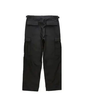 VOWELS Wool Blend Cargo Pants - Black