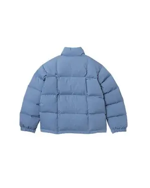 VOWELS Down Filled Puffer Jacket - Blue
