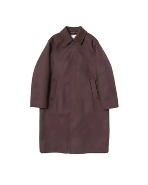 VOWELS Overcoat - Brown