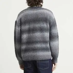 FRIZMWORKS Gradation Boucle Knit - Gray