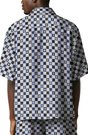 D.RT Icons Oversize Camp Shirt