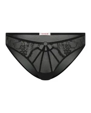 ADORE ME Skarlett Brazilian Panties - Black