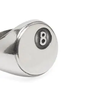 TWOJEYS 8-ball Ring - Sterling Silver