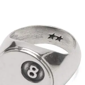 TWOJEYS 8-ball Ring - Sterling Silver