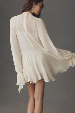 DE LA VALI Terran Mini Dress - Ivory