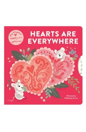 CHRONICLE BOOKS Hearts Are Everywhere' Board Book - Multi