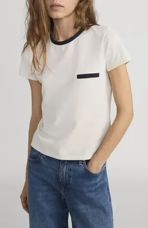 Frame Textured T-shirts For Women