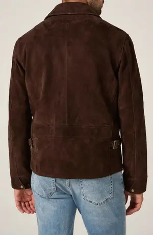 7 Diamonds Leather Drifter Jacket