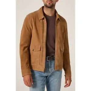7 Diamonds Suede Flight Jacket