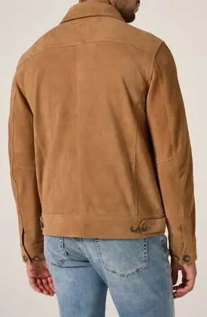 7 Diamonds Suede Flight Jacket