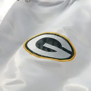 Mitchell & Ness Green Bay Packers Full-snap Satin Jacket