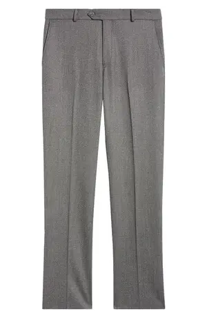 Berle Covert Stretch Worsted Wool Twill Dress Pants