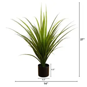 NEARLY NATURAL 2-ft Uv Resistant Artificial Grass Plant