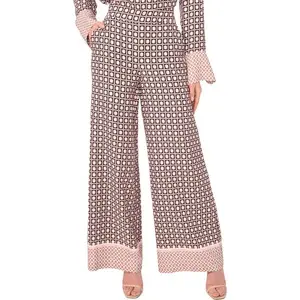 Ted Baker London Printed Wide-leg Pants