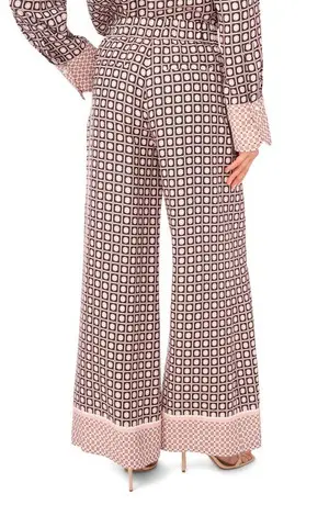 Ted Baker London Printed Wide-leg Pants