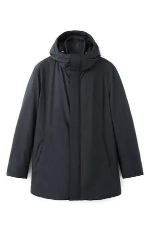 Mango Water Repellent Insulated 3-in-1 Coat - Navy