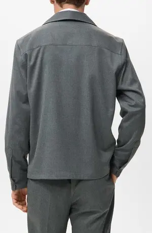 Mango Fluid Pocket Overshirt