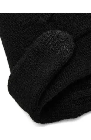 Mango Two-tone Knitted Gloves
