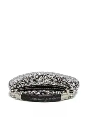 Balmain Mini Suede Crystal Tote
