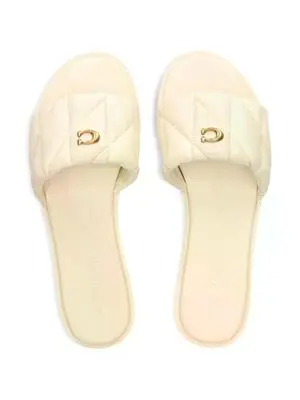 COACH Quilted Sandals