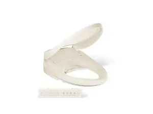 KOHLER Purewash E860 Dual-wand Elongated Bidet Toilet Seat With Remote Control - Biscuit
