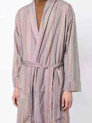Paul Smith Artist Stripe Tie-waist Jacket