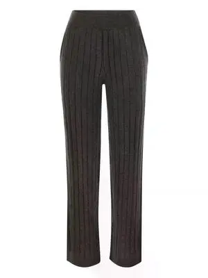 Brunello Cucinelli Ribbed Knit Trousers
