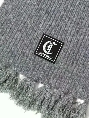 Just Cavalli Logo-patch Scarf
