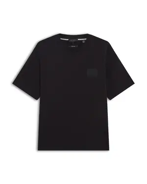 Ted Baker London Lucka Relaxed Fit Heavyweight Logo Tee - Black