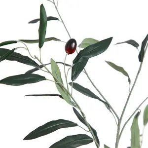 NEARLY NATURAL 6' Artificial Slim Minimalist Olive Tree