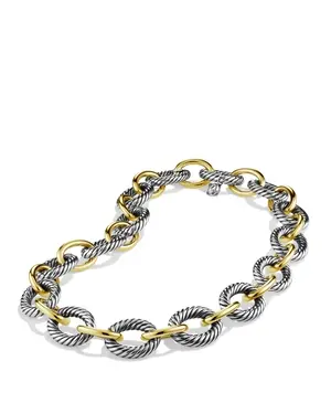 David Yurman Oval Extra-large Link Necklace