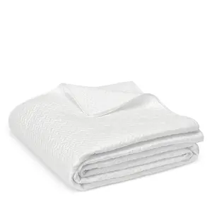 MATOUK Basketweave Quilt, King - White