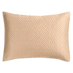 MATOUK Basketweave Quilted Boudoir Sham - Ambrosia