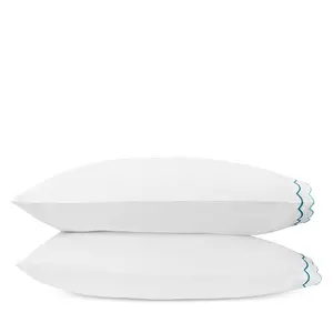 MATOUK India Standard Pillowcase Pair - Cerulean