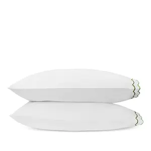 MATOUK India Standard Pillowcase Pair - Grass
