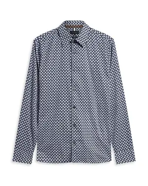 Ted Baker London Emmets Printed Button Front Shirt