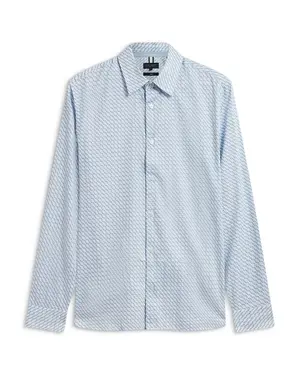 Ted Baker London Remford Slim Fit Button Front Shirt