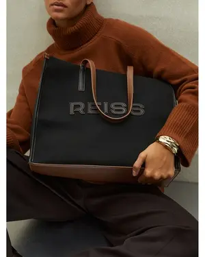 REISS Lola Logo Tote